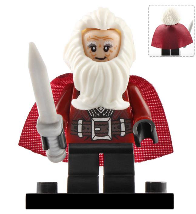 Balin the Dwarf Lord of the Rings Hobbit Minifigures Mini figure ...