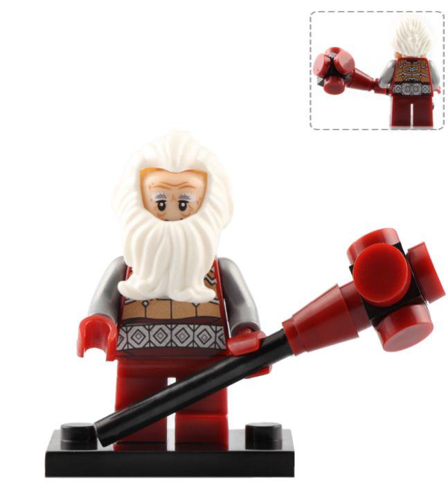 Balin the Dwarf Lord of the Rings Hobbit Minifigures Mini figure ...