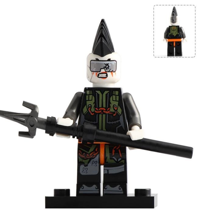 Mohawk Ninjago Movie Cartoon Minifigures Mini figure Minifigs Christmas ...