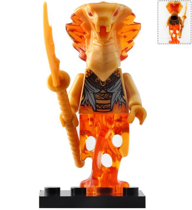 Aspheera Pyro Viper 2019 Forbidden Spinjitzu Ninjago Minifigure Mini ...