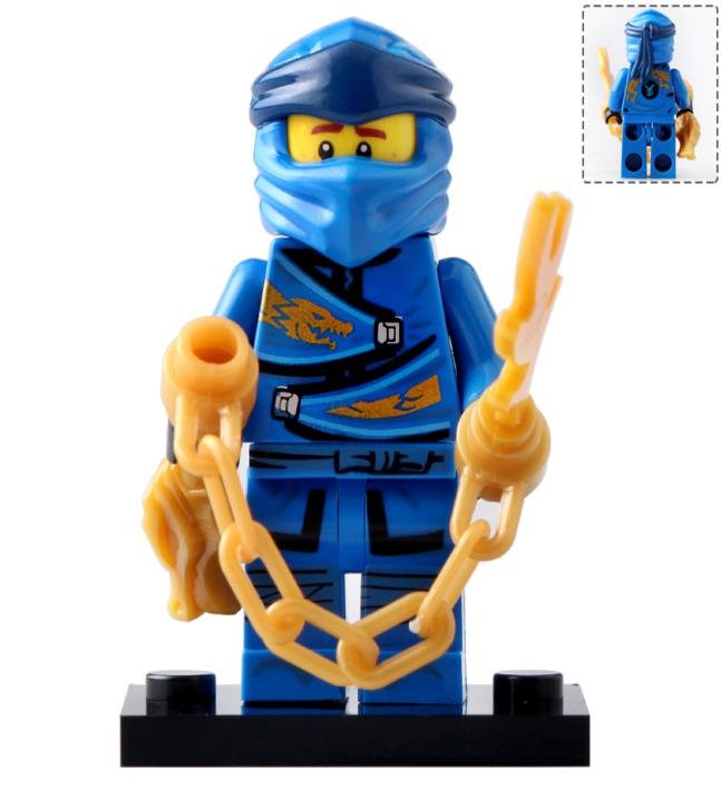 Ninjago legacy Jay Minifigure Mini figure Minifig Christmas Gift Toy