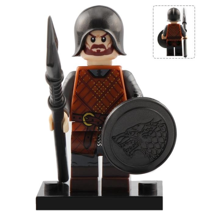 Game of Thrones Ned Stark Jory Cassel Archer Spear Soldier Hallis ...