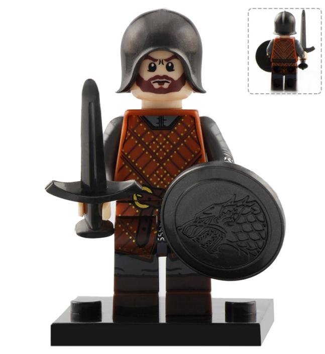 Game of Thrones Ned Stark Jory Cassel Archer Spear Soldier Hallis ...