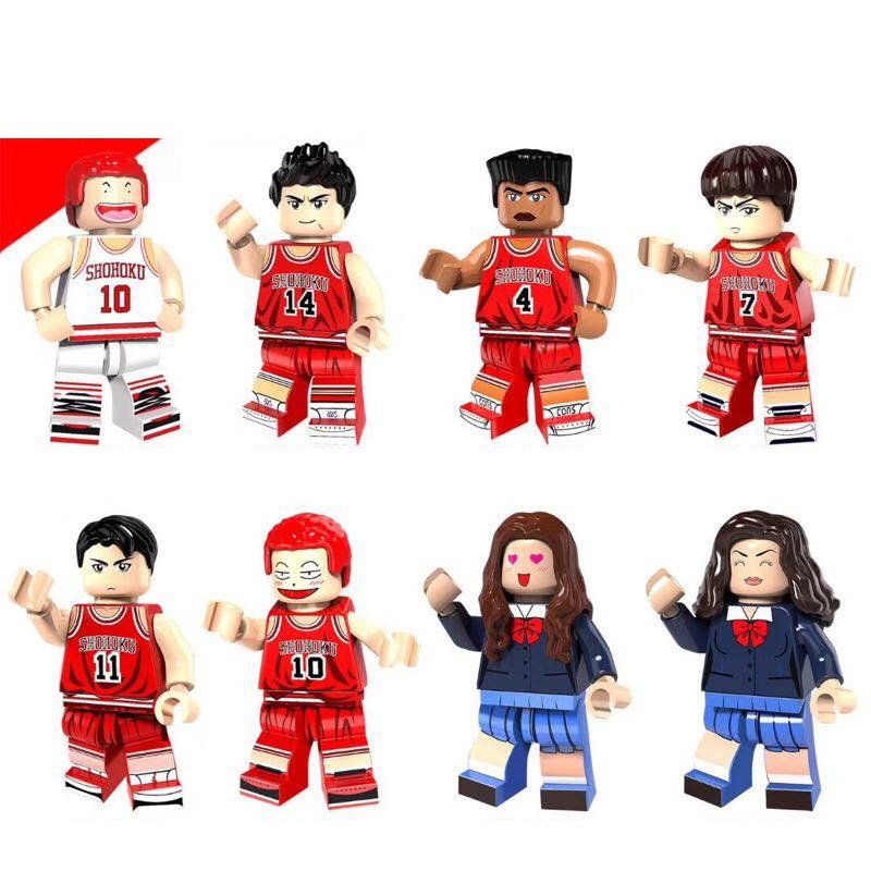 Slam Dunk Anime Basketball Shohoku Mitsui Akagi Miyagi Haruko Ayako ...