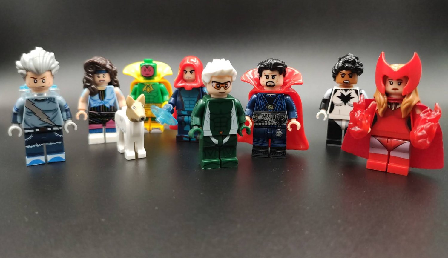 Strange Speed Vision Agnes Scarlet Witch Spectrum Wiccan Quicksilver ...