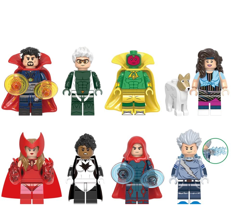 Strange Speed Vision Agnes Scarlet Witch Spectrum Wiccan Quicksilver ...