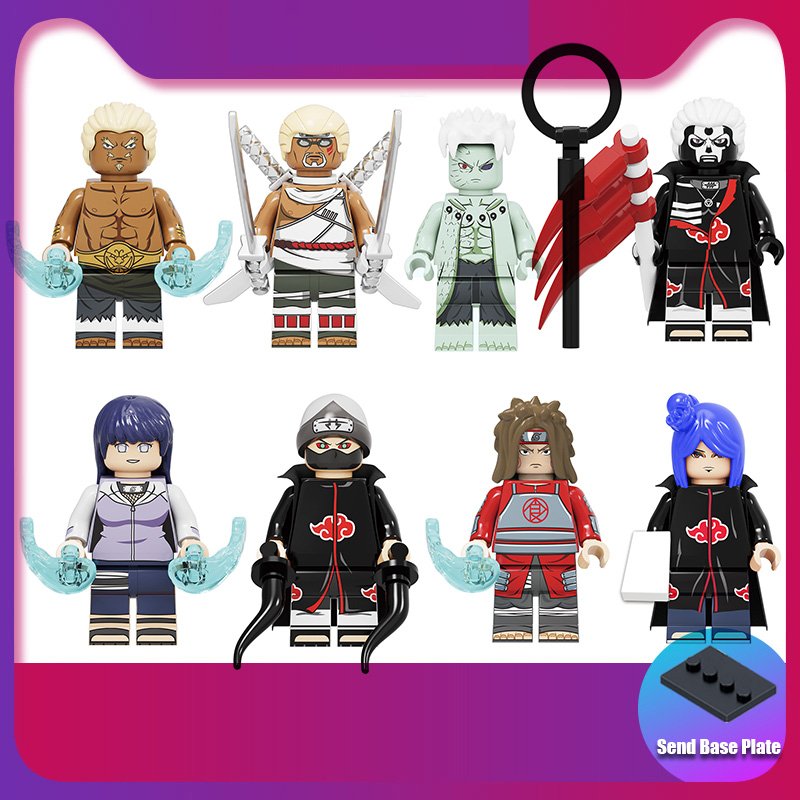 Naruto Uchiha Obito Killer Bee Raikage Konan Hinata Akimichi Hidan ...