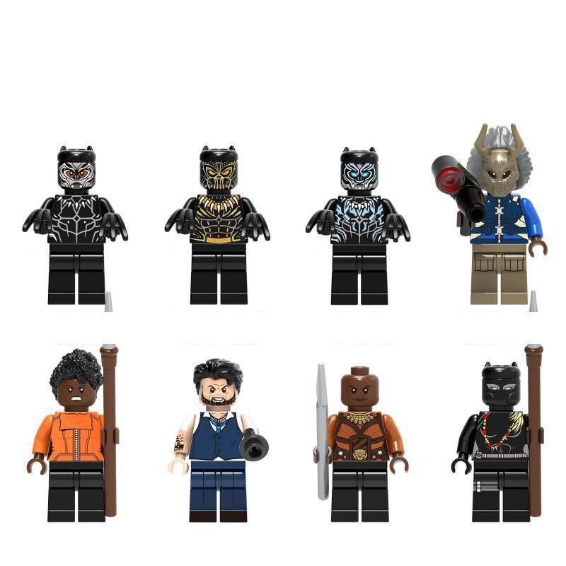 Black Panther Killmonger Shuri Ulysses Klaw Okoye Marvel Avengers ...
