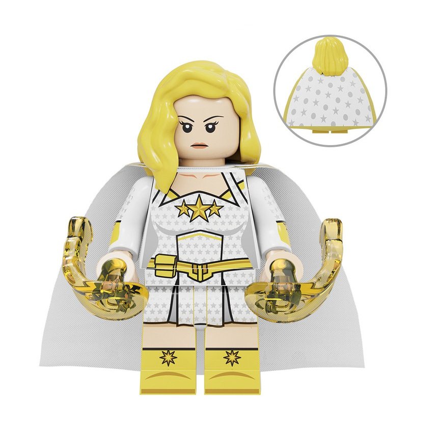 The Boys The Seven Starlight Super Hero Minifigure Lego Compatible ...