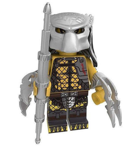 Predator vs. Alien Aliens Minifigures Lego Compatible Minifigs Custom ...