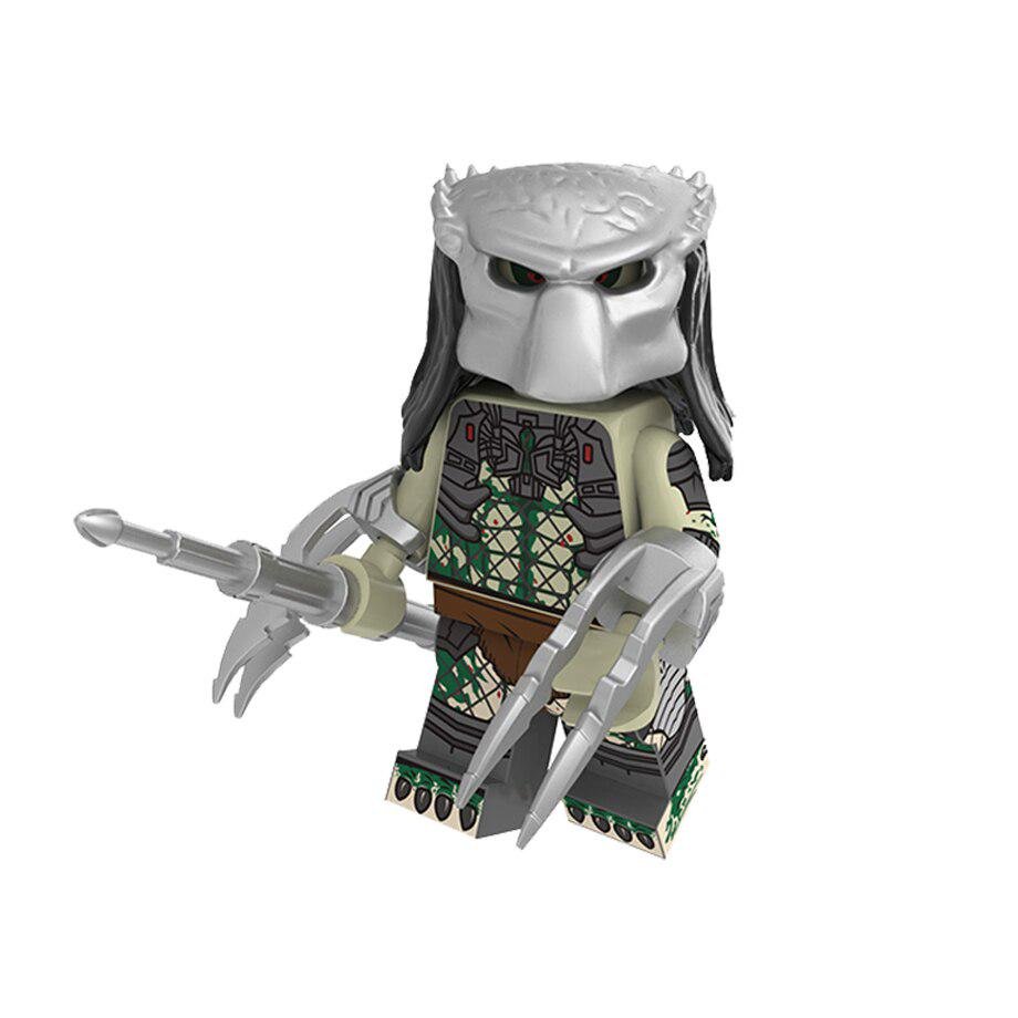 Predator vs. Alien Aliens Minifigures Lego Compatible Minifigs Custom ...