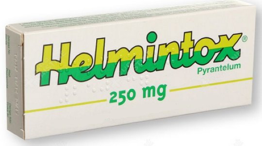 Human Parasites Worms Killer Pyrantelum Pirantel Helmintox 250 mg ...