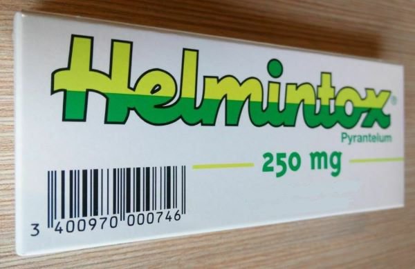 Human Parasites Worms Killer Pyrantelum Pirantel Helmintox 250 mg ...