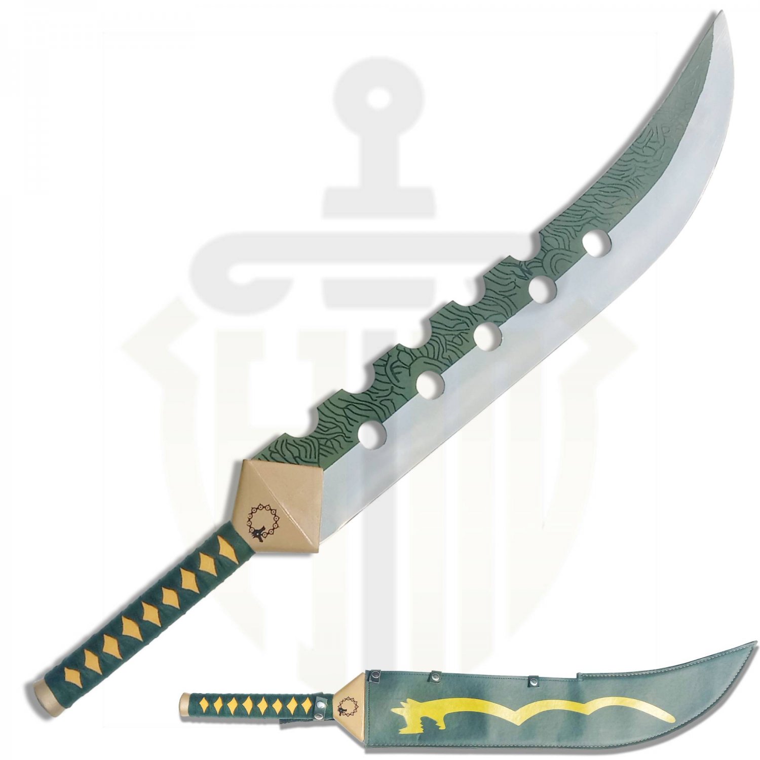 36" Lostvayne Sword Meliodas Sword Seven Deadly Sins Swords