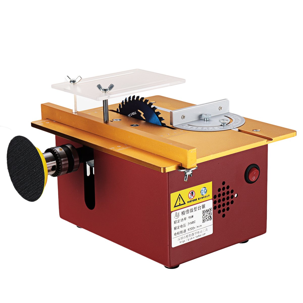 T60 110-220V 12-24V DC Mini Table Saw DIY Woodworking Saw Table Cutter ...
