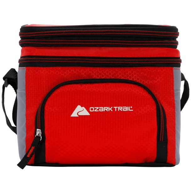 Ozark Trail 6 Can Soft Sided Cooler Bag with Removable Hard Liner ...