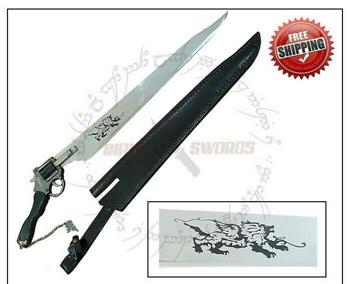 Functional Squall Gunblade Revolver Cosplay Gunblade Sword Replica With ...