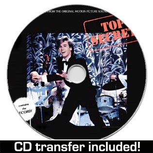 Top Secret, The Songs - Original Soundtrack, Val Kilmer (Nick Rivers ...