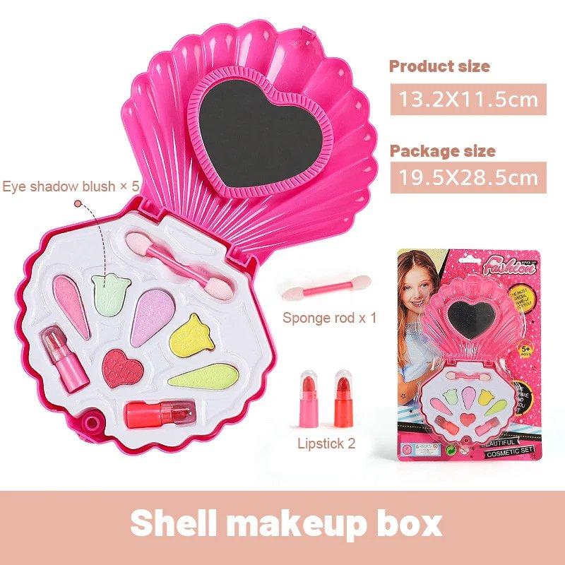 Simulation Girl Pretend Princess Makeup Toy Cosmetics Lipstick ...
