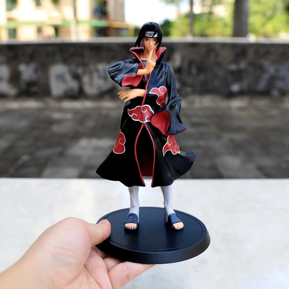 New Naruto Anime Figure Uchiha Itachi 23cm Action Decorations Toy Gift