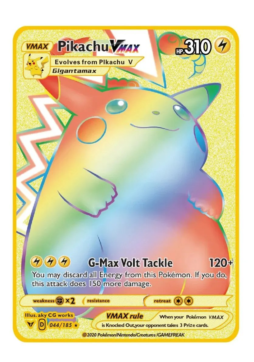 Pokemon Game Battle Collection English Metal Card Toy Birthday Gift ...