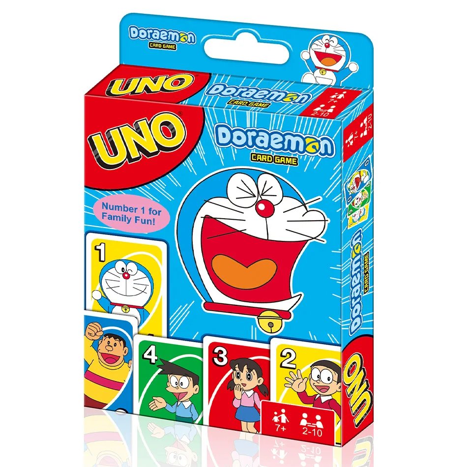 Board Game Doraemon Anime Cartoon Family Funny Entertainment Cards Toy ...