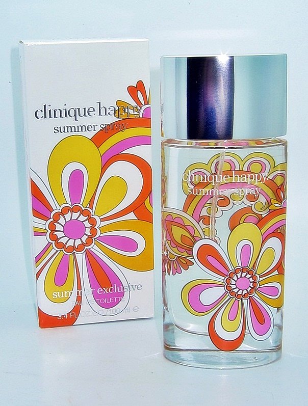 CLINIQUE HAPPY Perfume Summer Spray 3.4 oz 100 ml Limited-Edition NIB!