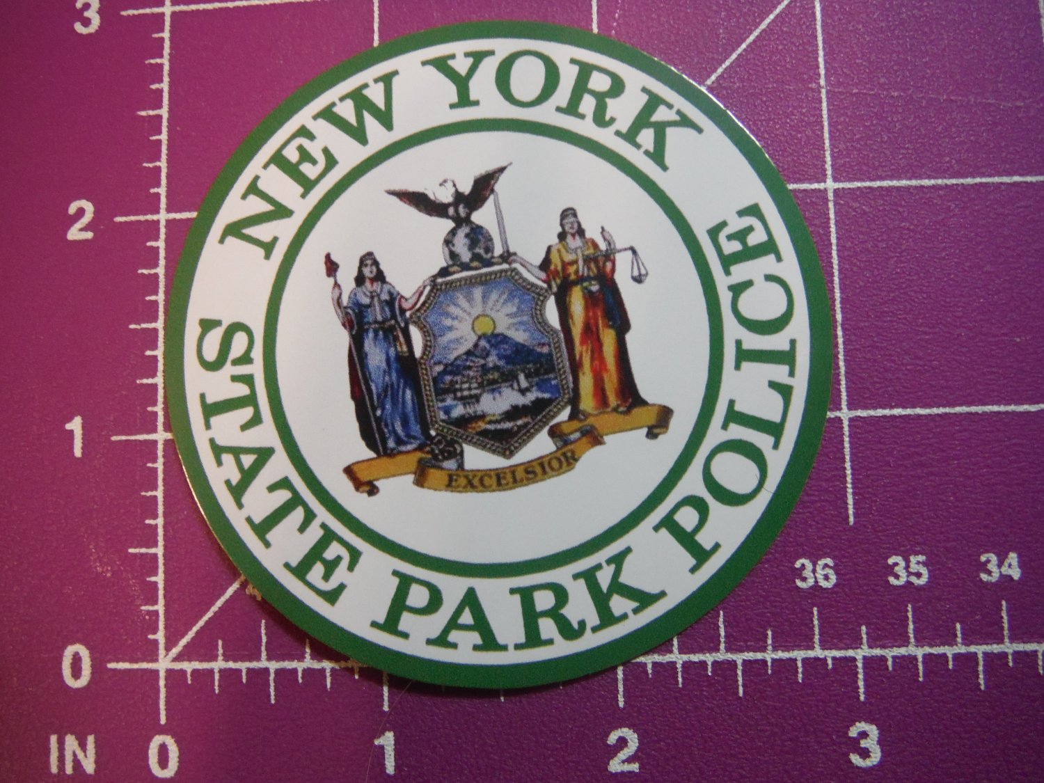 New York State Park Police-3" vinyl Decal
