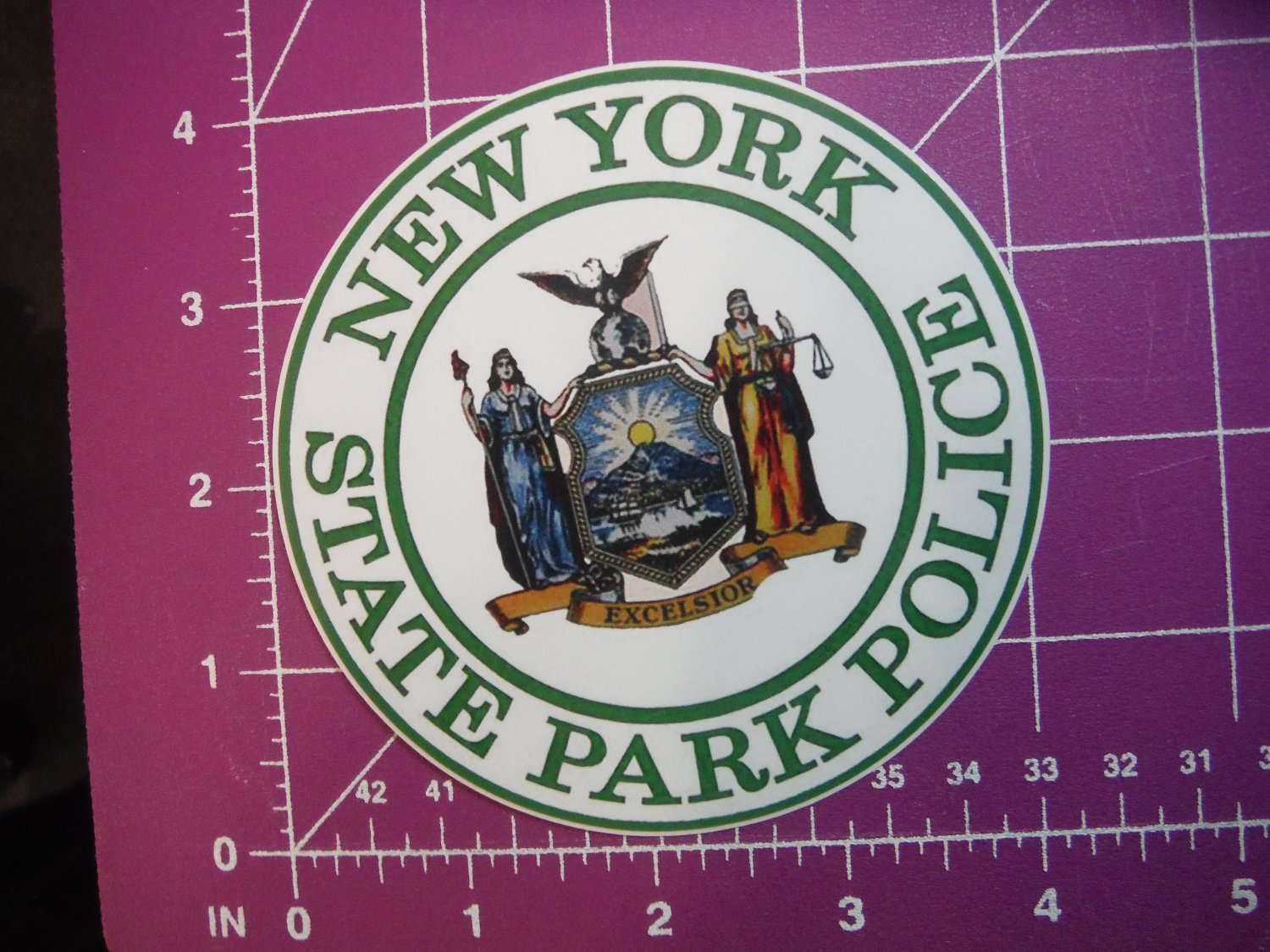 New York State Police 2 1/2" decal