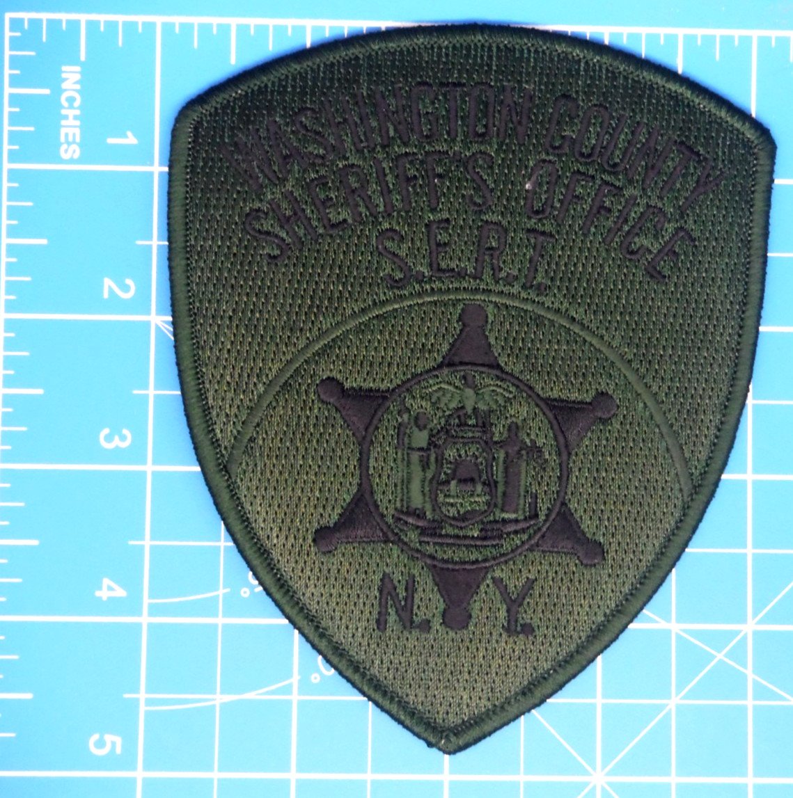 Washington County New York Sheriff's SERT Team patch-Bin A