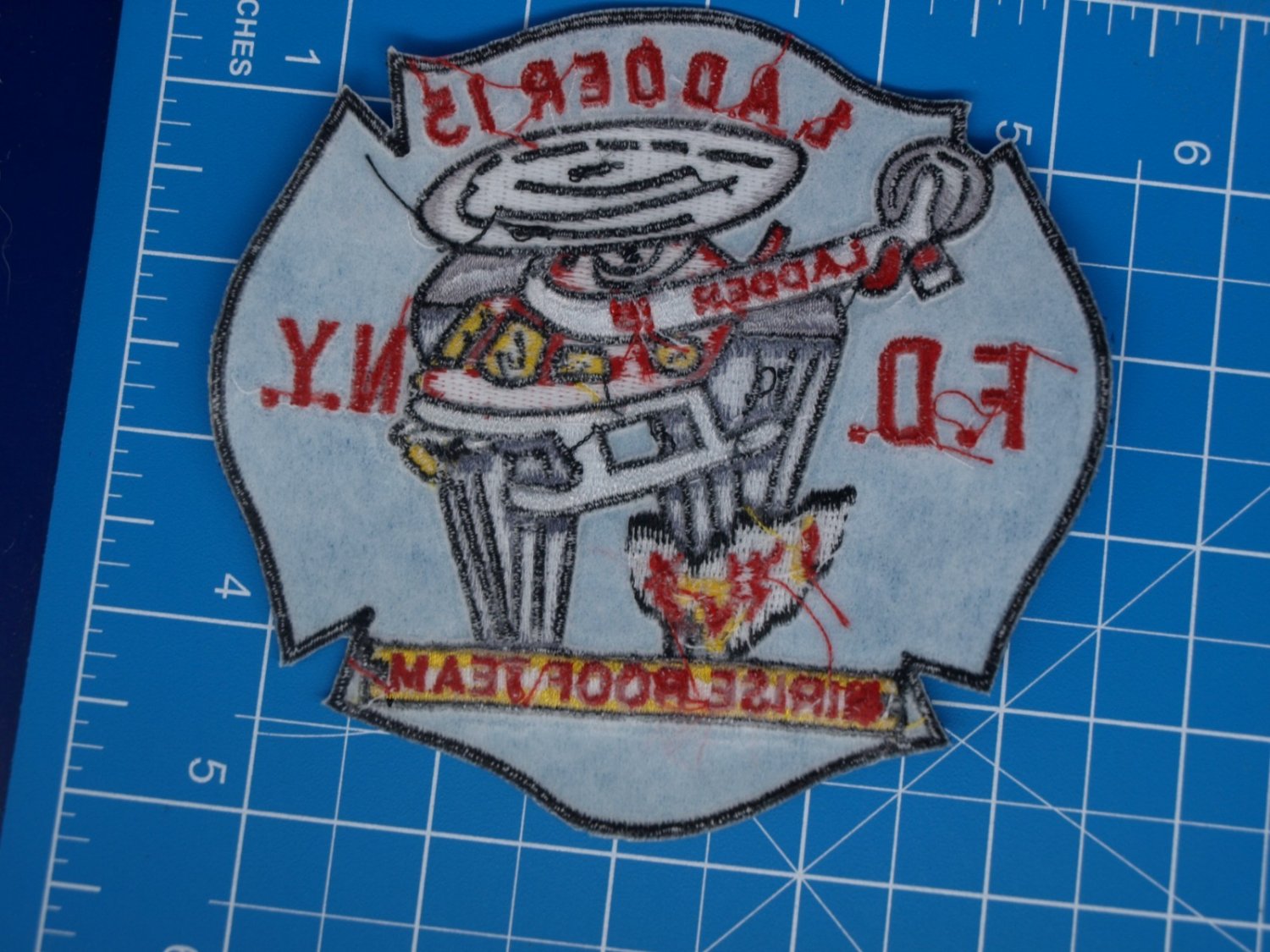 FDNY New York City Fire Department Ladder 15 Hi Rise Roof team patch