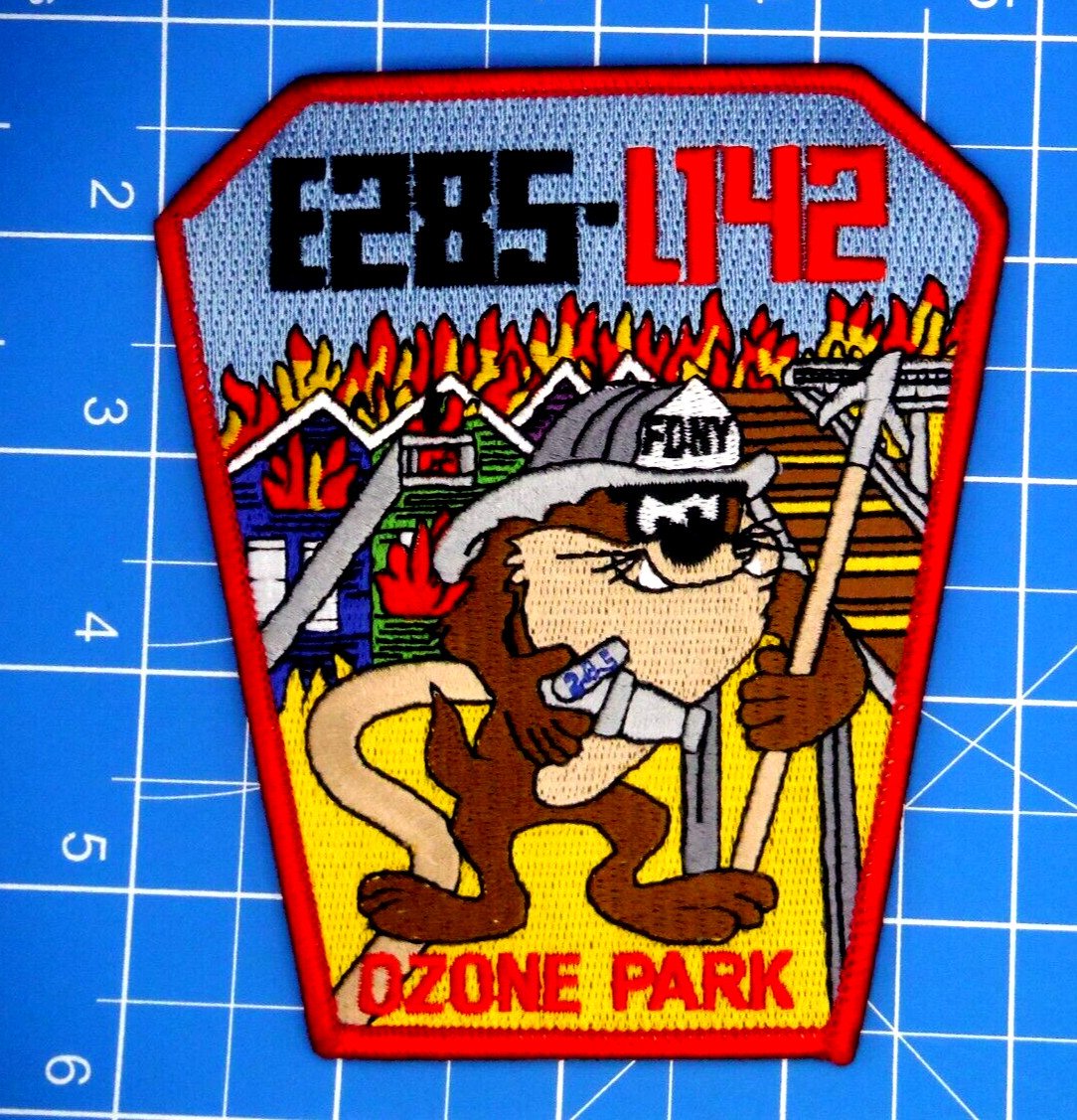 FDNY-New York City Fire Department Engine 285 L 142 Ozone Park patch-B