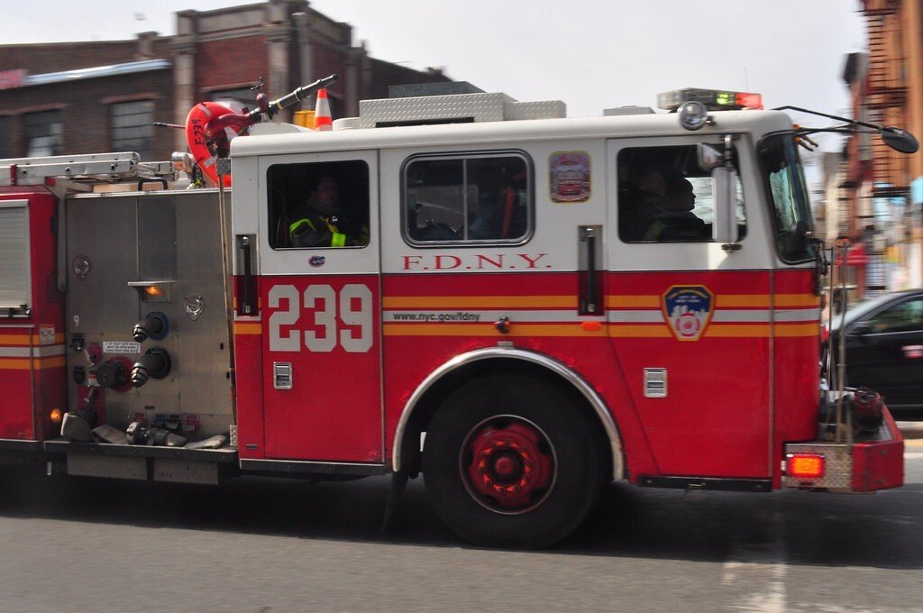 FDNY Engine 239 4th Ave Express 100 year anniversary patch-B