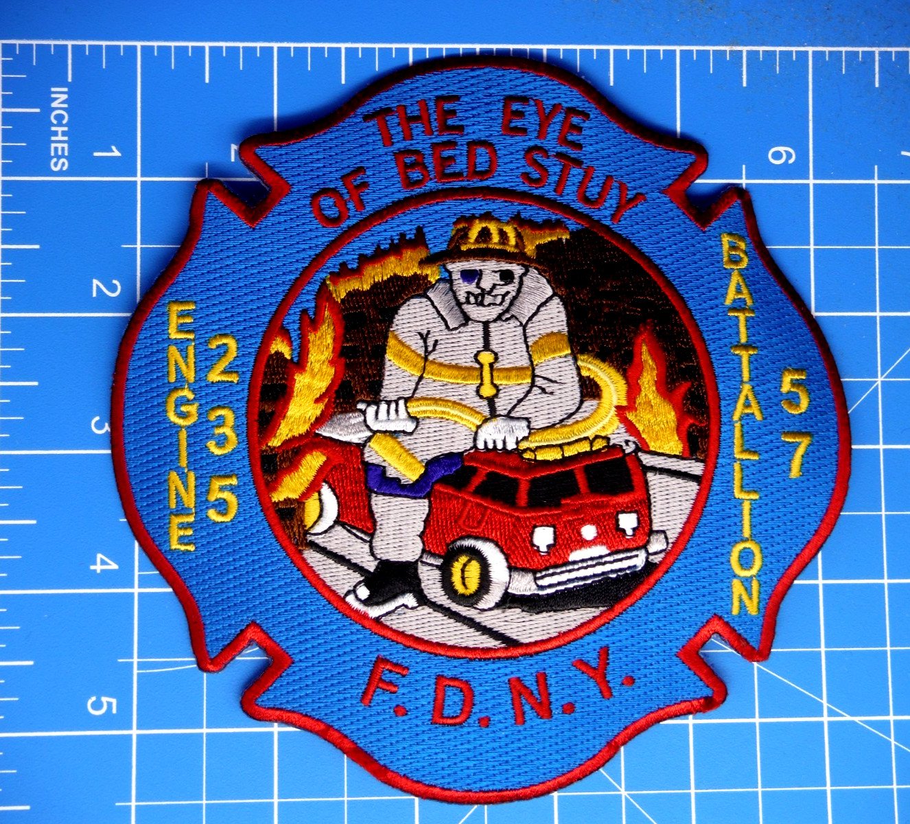 FDNY Engine 235 The Eye of Bed Stuy patch-B