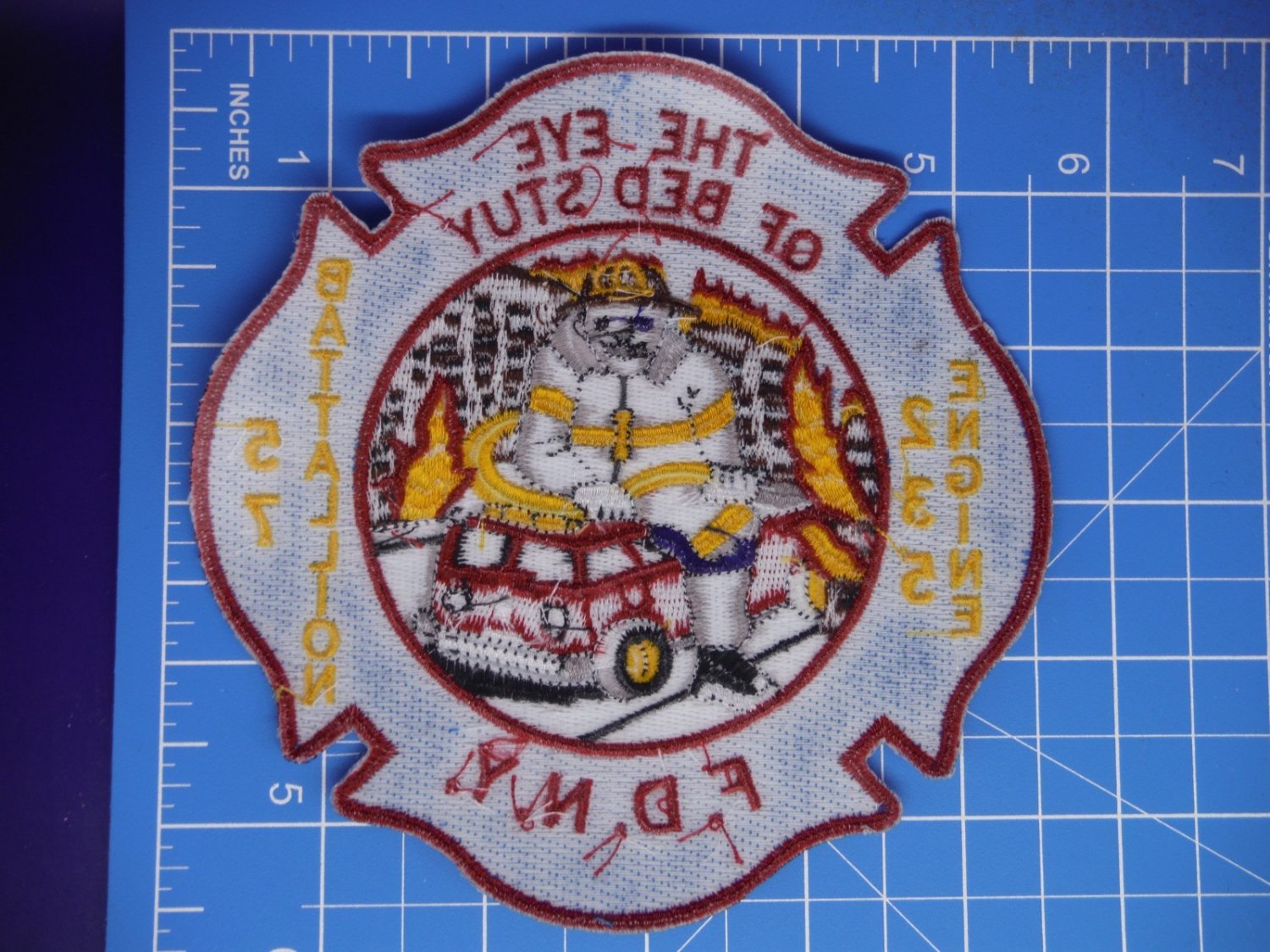 FDNY Engine 235 The Eye of Bed Stuy patch-B