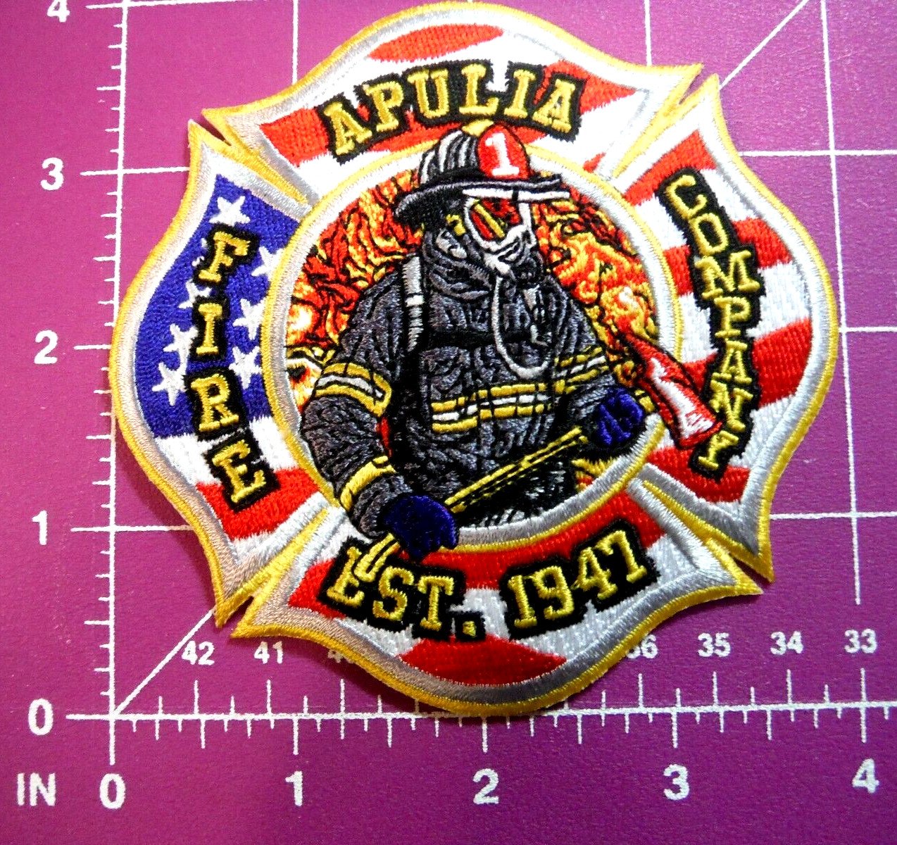 APULA Station NY Fire Company patch