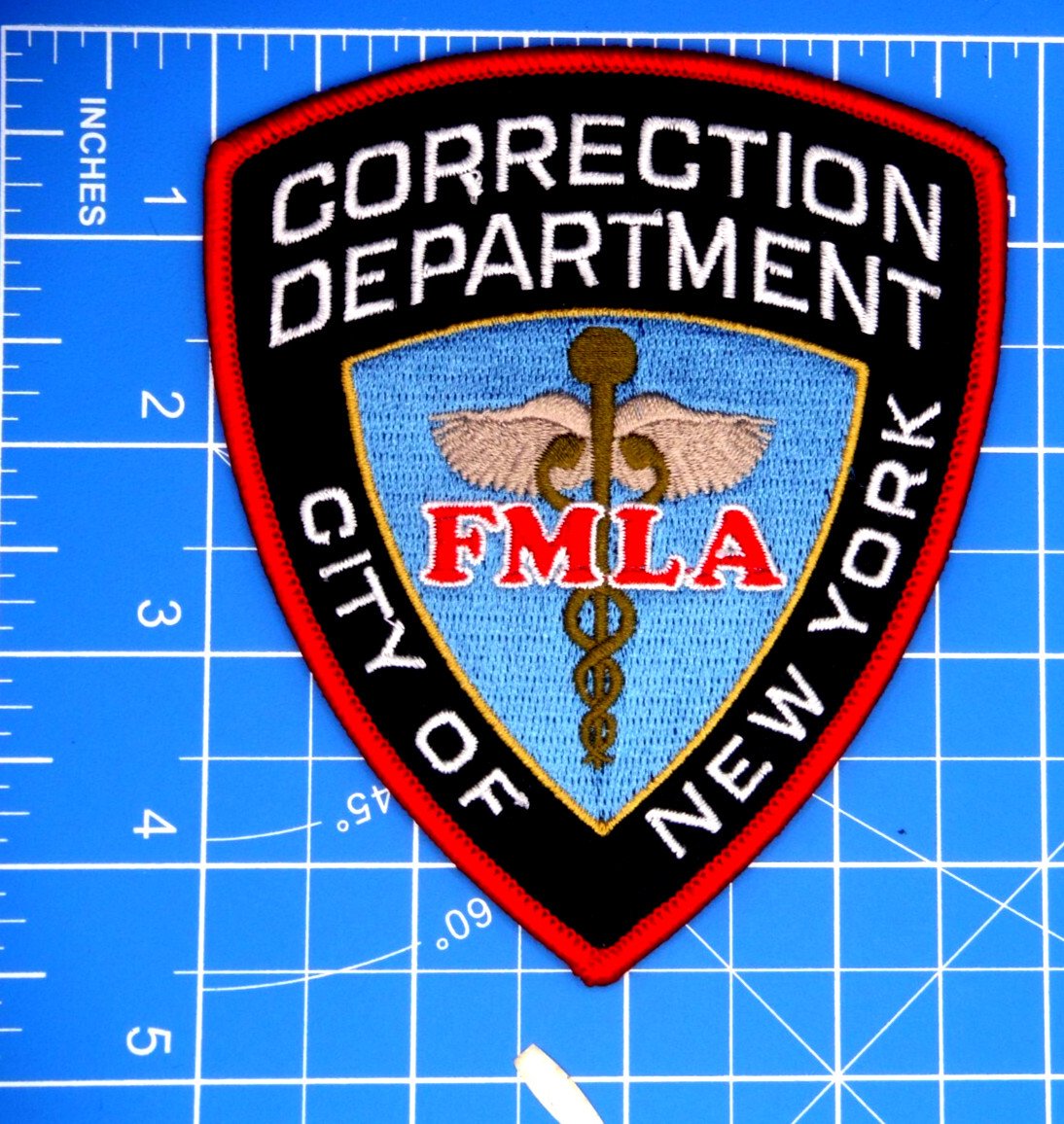 New York City Corrections FMLA patch