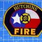 Hutchins Texas Fire Dept patch-Bin A