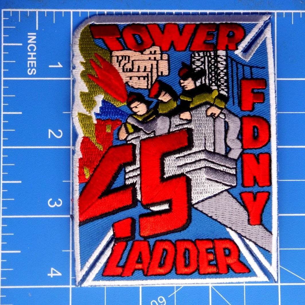 FDNY Ladder 45 patch-B