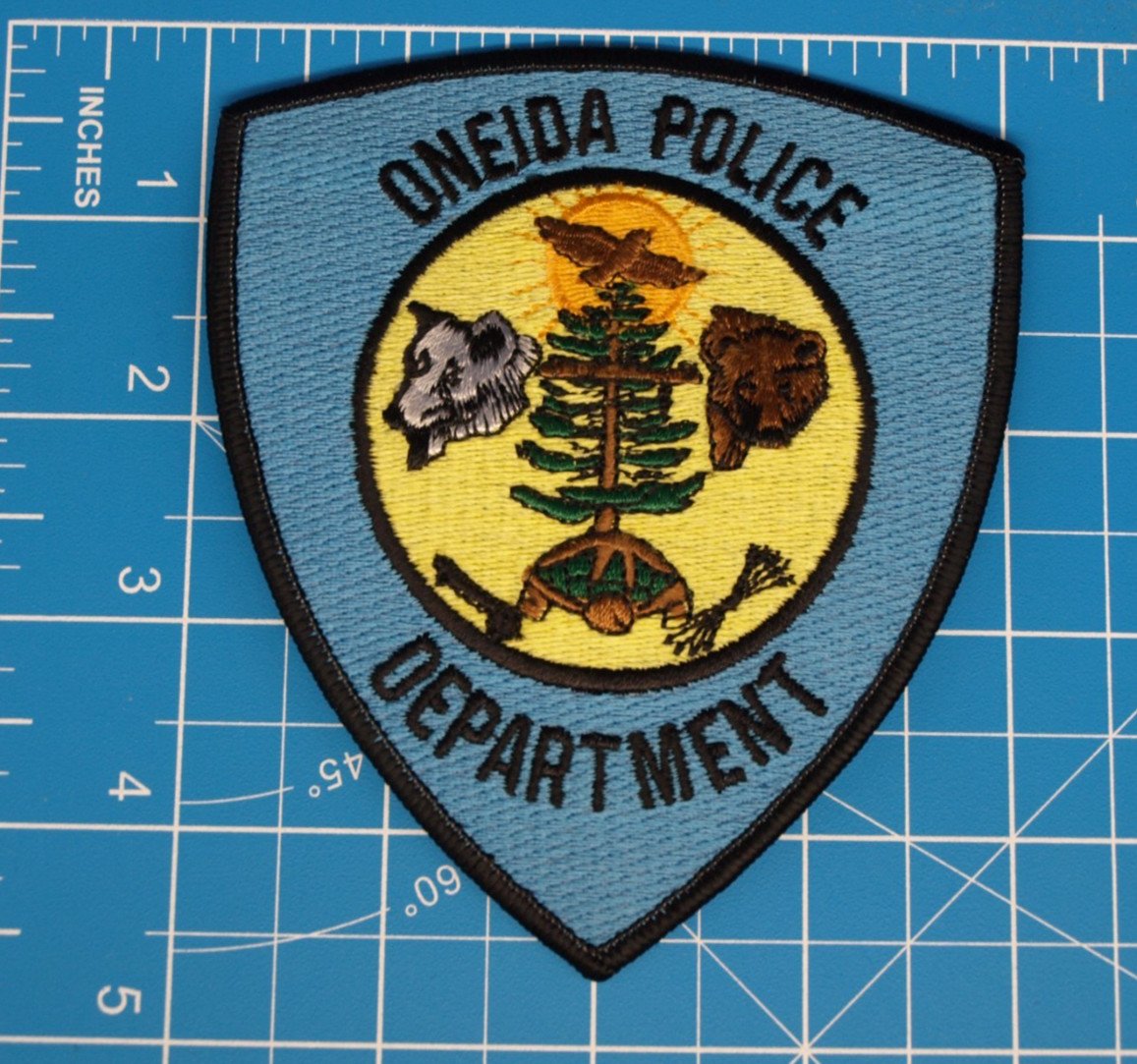 Oneida New York Police patch-Bin A