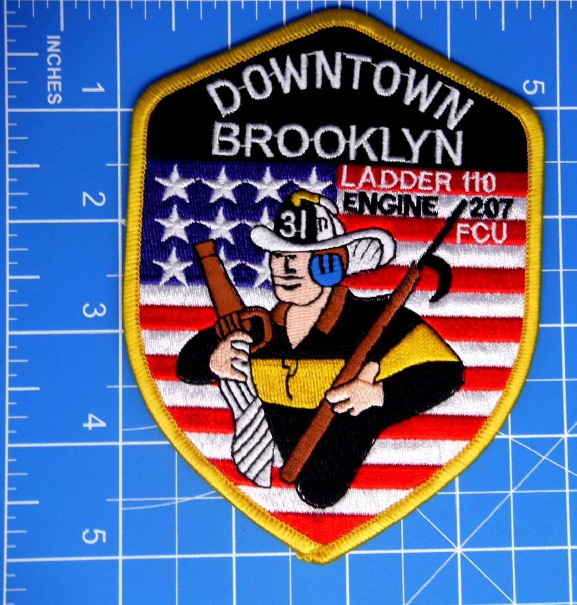 FDNY Engine 207 Downtown Brooklyn patch -B