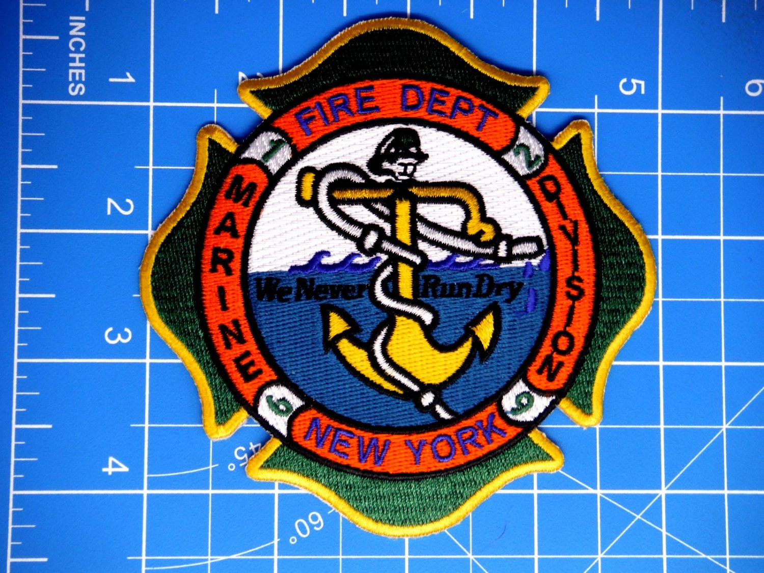 FDNY Marine Division patch -B