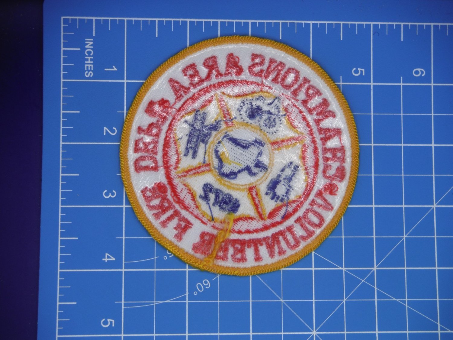 Champions Area Texas Vol Fire Dept patch-Bin A