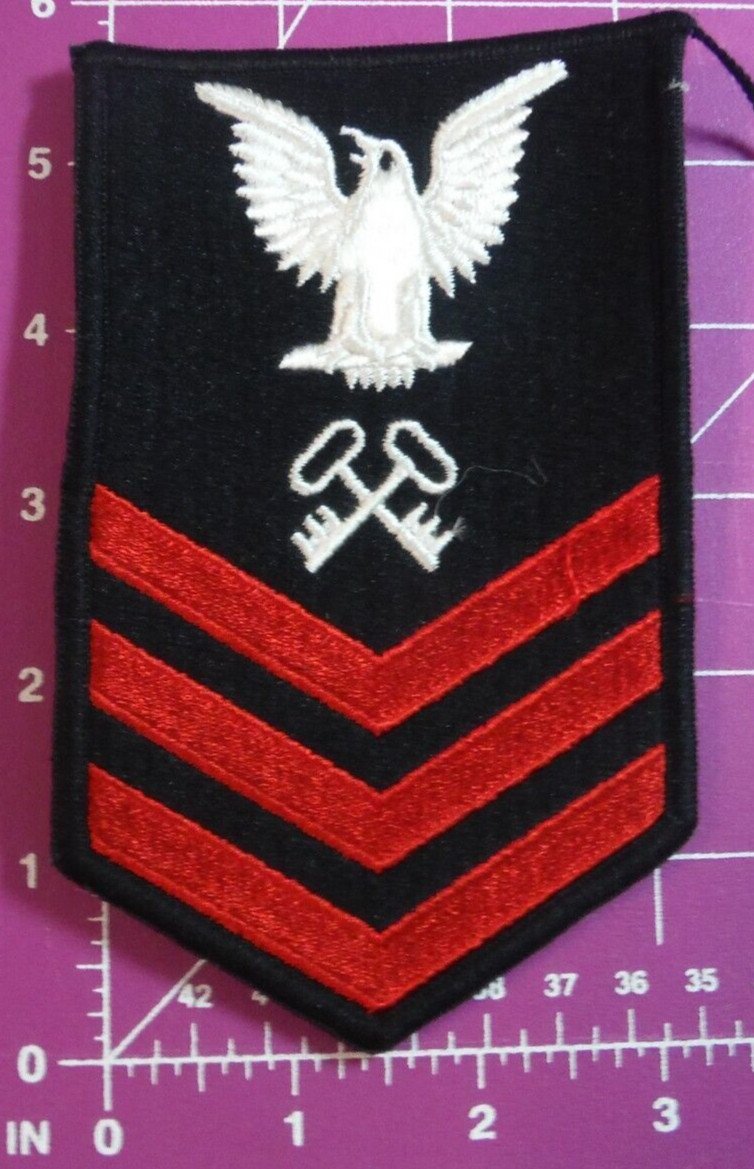 US Navy Petty Officer 1st Class STOREKEEPER patch-new