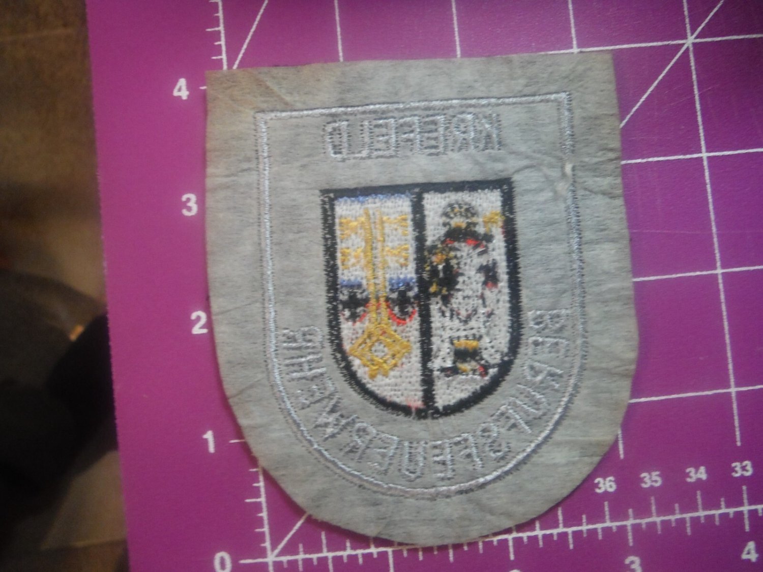 Krefeld Germany Fire Brigade patch