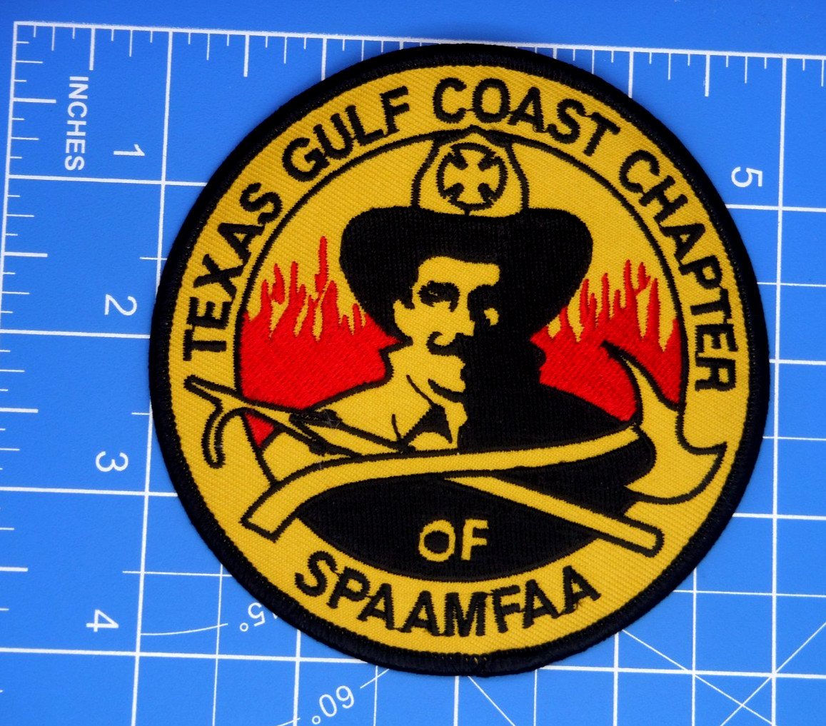 Texas Gulf Coast SPAAMFAA Fire Department patch-Bin A