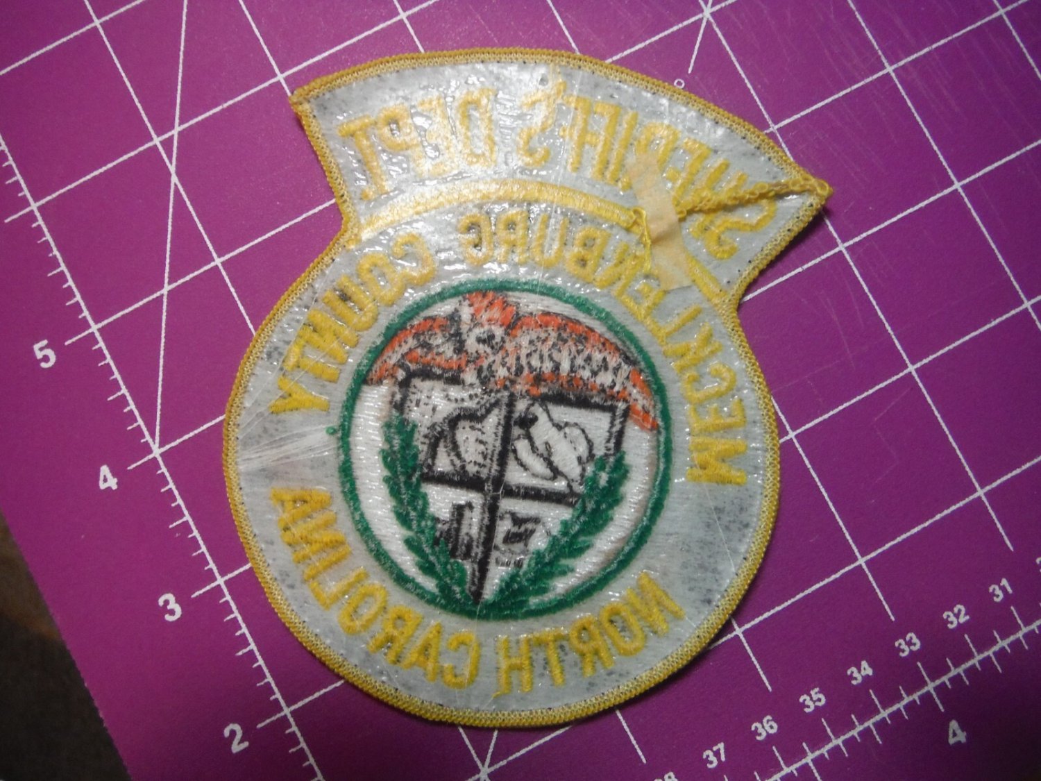 Mecklenburg County North Carolina Sheriff Patch