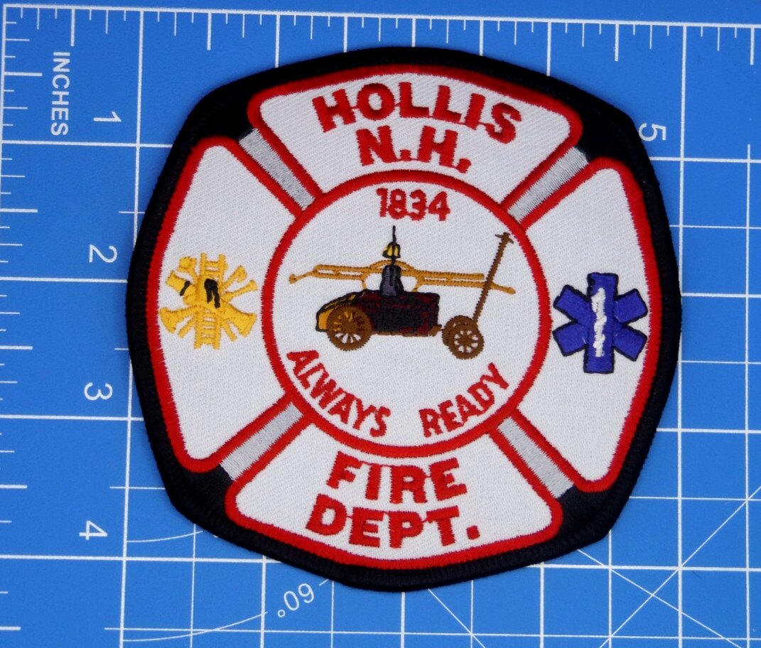 Hollis Fire Department Patch New Hampshire NH