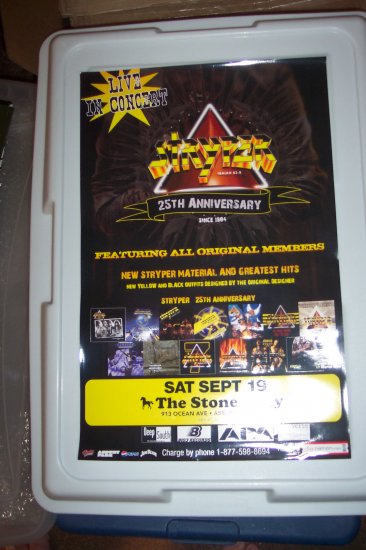 Stryper Tour Poster