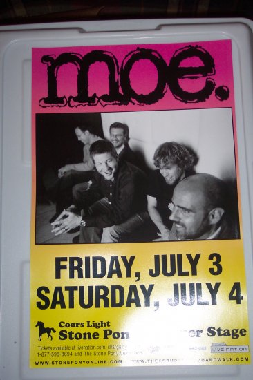 Moe Tour Poster